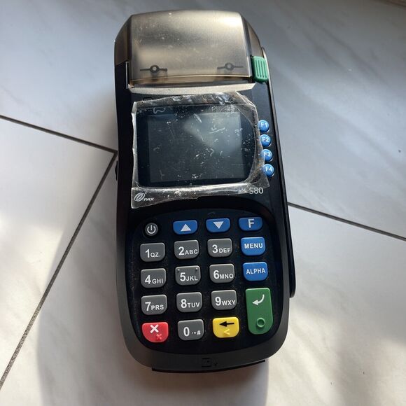 PAX | Other | Pax S8 Credit Card Pos Terminal No Power Cable Untested ...